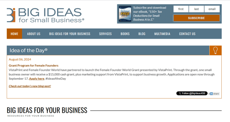 25 Blogs For Small Business Owners To Follow in 2025